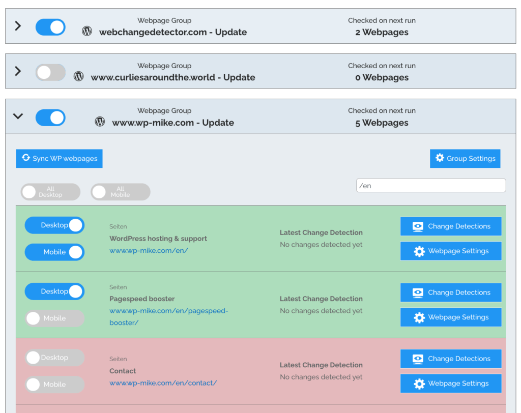 Visual Regression Tests for WordPress Websites